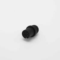 China Silicone Rubber Gasket Underwater Electrical Connectors M12 12 Pin 20A OEM for sale
