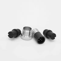 China Silicone Rubber Gasket Underwater Electrical Connectors M12 12 Pin 20A OEM for sale