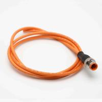 China Keyed IP67 Waterproof M12 Cable Connector Assembly 2 Pin For BOM for sale
