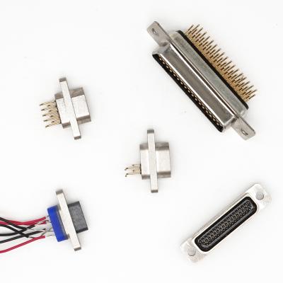 China D-SUB Connector, PCB Mount & Solder Cup DB9 DB25 DB37 Male Female DB Connector for sale