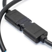 China IP67 Photovoltaic PV Cable Connectors Plugs For 1000V DC Solar Panel for sale