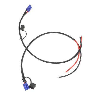 China 16A 32A Cable Industrial Wire Harness With EdgarCN DC Plug And PVC Insulation Custom for sale