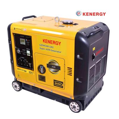 China Economic family use Diesel generator 4500 watts Variable frequency generator with stable output lower weight for sale