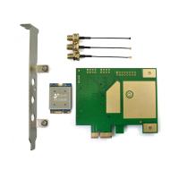 China Ofeixin BLE5.2 PCI-E Wireless Network Card WiFi 6E QCA206X 3000Mbps Tri-Band Adapter with Bluetooth 5.2 for sale