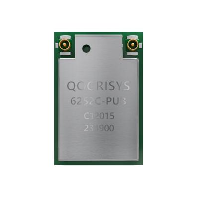China QOGRISYS 6252C-PUB WiFi 6 Module 802.11ax 2T2R 1200Mbps Wireless Module for sale