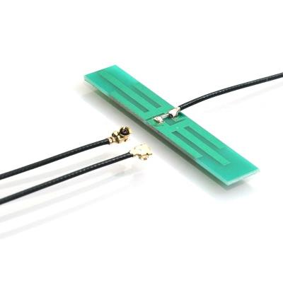 China Long Range Dual Band 2.4GHz & 5.8GHz PCB WiFi Antenna with 2dBi Gain and 50Ω Impedance for sale