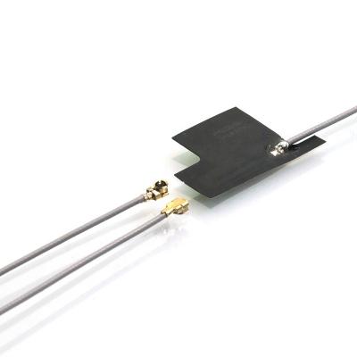 China Customized Internal FPC Dual Band WiFi Antenna 2.4/5.8GHz with IPEX Connector 150mm Cable 2dBi Gain for sale