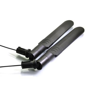 China Foldable WiFi Direct 5G Booster Antenna - 5 dBi Gain, 55mm Length, RPSMA Connector for Wireless Networks for sale