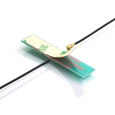 China Flexible Omnidirectional PCB 2dBi Dual Band Antenna with 140mm IPEX Cable and RoHS Compliance for sale