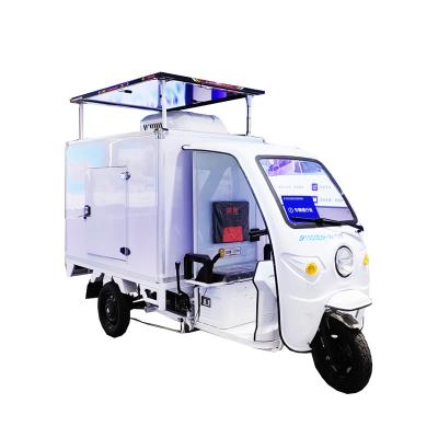 China ODM Electric Cargo Refrigerated Tricycle with 500L Capacity, 72-hour Power-off Endurance, and 4G Real-time Cloud Monitoring for Logistics Transportation for sale