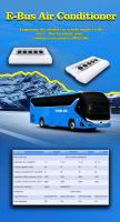 China Electric Bus Air Conditioner with 6-12m Applicable Range 18-32KW Cooling Capacity and 20-38KW Heating Capacity for Public Bus HVAC System for sale
