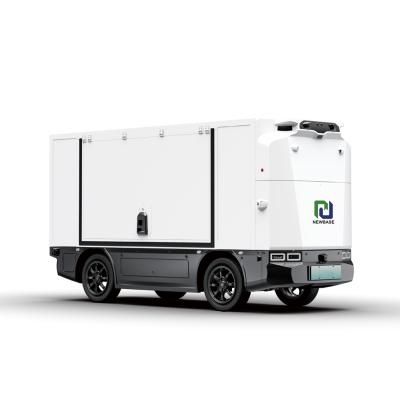 China NEWBASE Z5 Series Unmanned Logistics Vehicle with 5.5m³ Cargo Volume 800kg Payload and 180km Maximum Range Autonomous Delivery Vehicle for sale