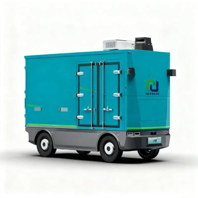 China NEWBASE Z8⁸⁺ (2024)C Autonomous Refrigerated Vehicle with 4000 × 1650 × 2900 mm Dimensions and -20 °C to 12°C Dual-Temperature Zone Control for sale