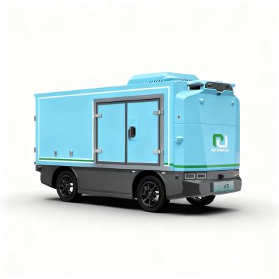 China NEWBASE Z5 Series Autonomous Refrigerated Vehicle with Level 4 Autonomous Driving 28.3 kWh Lithium Iron Phosphate Battery and 130 km City-Cycle Range for sale
