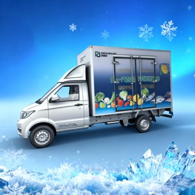 China 1.5 Ton Electric Refrigerated Mini Truck with 7-10 m³ Cargo Volume and -20°C Minimum Temperature for Cold Chain Delivery for sale