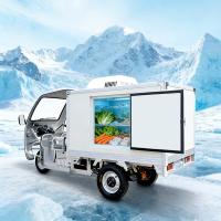 China 650W Refrigeration Capacity Electric Delivery Trike with 60V/58AH Battery and Solar Panel Charging for sale
