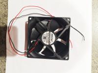 China IP67 Waterproof 24V DC Cooling Fan with 300-800 CFM for Bus HVAC Systems for sale