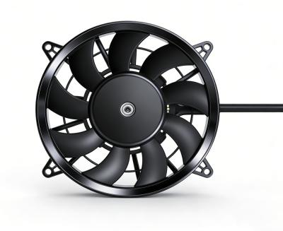 China 24V Brushless Axial Fan with Intelligent Speed Control and 40,000 Hours Lifespan for Automotive Cooling for sale