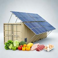China Solar Container Mobile Cold Storage: Energy Independent Off-Grid Refrigeration Unit with Modular Mobility & Uninterrupted Cooling Stability for sale