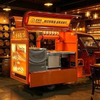 China Electric Beer Selling Tricycle with 4 Pegasus-Matched Taps, DC-60V Cooling & 0°C-5°C Temperature Control for sale