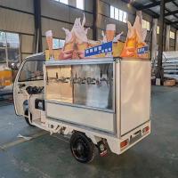 China Electric Ice Cream Cart with Customizable Temperature Control, Flexible Voltage, and Spacious Cargo Capacity for sale