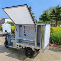 China Electric Ice Cream Cart with Customizable Temperature Control, Flexible Voltage, and Spacious Cargo Capacity for sale