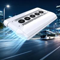 China NEWBASE Lightweight Bus Air Conditioner 350kg Roof Mounted Centrifugal Fan DC 600V 93% Efficiency Passenger Comfort for sale