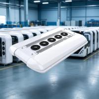 China NEWBASE Roof Mounted Electric Bus Air Conditioner DC 600V 35kW Cooling 5000m3/h Air Flow 93% Efficiency 10-11 Meter Bus for sale