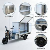China NEWBASE Refrigerated Cargo Tricycle D2000 D2500 1180L 1280L 0C -20C DC Cold Chain Transport Vehicle for sale