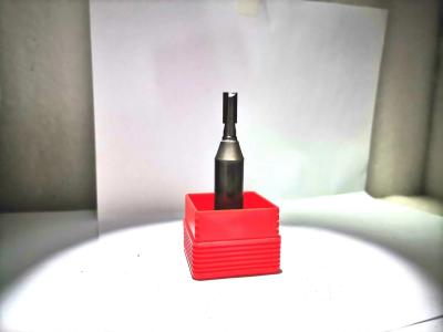 China Straight Shank Diamond Milling Cutter Zirconia Coating With 45 Degree Helix Angle for sale