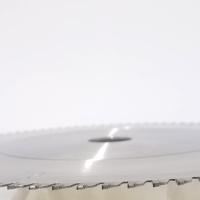 China Automatic Or Portable Saws Acrylic Saw Blades Silver Color With 0.125 Inches Kerf for sale