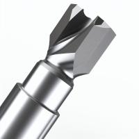 China Industrial Carbide Router Bits For Clean Bottom Bearing Cutting for sale