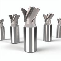 China Industrial Carbide Router Bits For Clean Bottom Bearing Cutting for sale