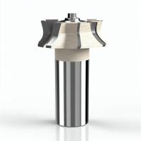 China Straight Smooth Edge Bearing High Speed Router Bit For Acrylic Plate Cutting for sale