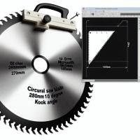 China TCT Circular Saw Blade 280mm-1825mm 10 Degree Hook Angle for sale