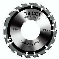 China 10 Degree Hook Angle TCT Circular Saw Blade 280mm-1825mm for sale