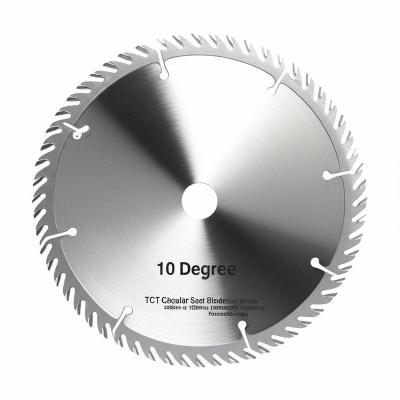 China 10 Degree Hook Angle TCT Circular Saw Blade with 280mm to 1825mm Diameter for Electricity Powered Cutting for sale