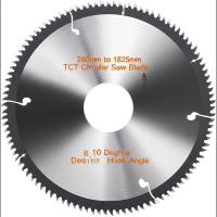 China 280mm to 1825mm TCT Circular Saw Blade with 10 Degree Hook Angle for sale