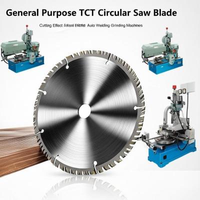 China General Purpose TCT Circular Saw Blade with Cutting Effect and Auto Welding Grinding Machines for sale