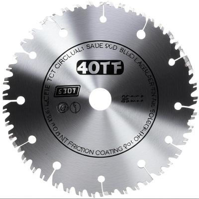 China 40 Teeth TCT Circular Saw Blade with Laser Cut Tooth Pitch and Anti Friction Coating for Professional Cutting for sale