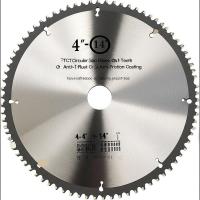 China 4 inch to 14 inch TCT Circular Saw Blade with 60 Teeth and 2.8mm Plate Thickness for Industrial Cutting for sale