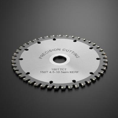 China Laser Cut Tooth Pitch TCT Circular Saw Blade with 4.5mm to 10.5mm Kerf and 150 Teeth for Precise Cutting for sale