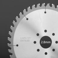 China Laser Cut Tooth Pitch TCT Circular Saw Blade with 2.8mm Plate Thickness and Anti-rust Or Anti-friction Coating for sale