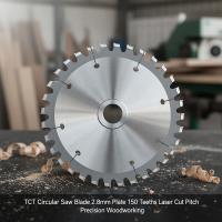 China TCT Circular Saw Blade with 2.8mm Plate Thickness 150 Teeth and Laser Cut Tooth Pitch for Precision Woodworking for sale