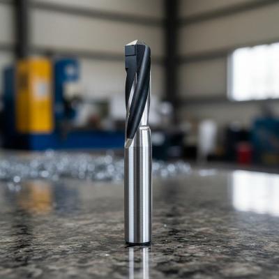 China 1 Flute PCD Router Bits with No Coating for CNC Routers in 1/4 Inch to 1 Inch Diameter for sale
