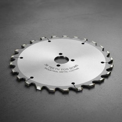 China 36 Teeth TCG Teeth Type Metal Circular Saw Blades with Dom5 Finishing for Industrial Metal Cutting for sale