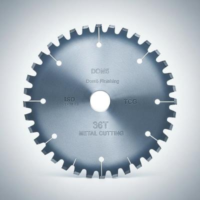 China ISO Certified Metal Circular Saw Blades with TCG Teeth Type and Dom5 Finishing for Precise 36 Teeth Metal Cutting for sale