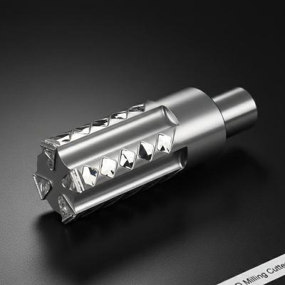 China High Cutting Speed PCD Milling Cutter with 3 Inches Overall Length for Non-Ferrous Metals for sale