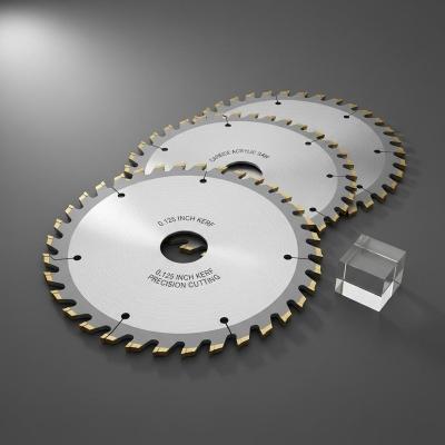 China Carbide Acrylic Saw Blades with 0.125 Inches Kerf and High Blade Tension for Precision Cutting for sale