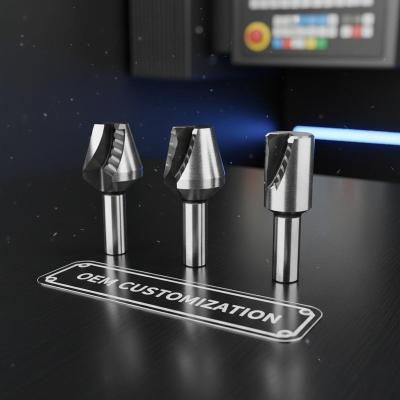 China 1/4 Inch Shank 2 Flutes Moulding Router Bits with OEM Customization for CNC Machines for sale